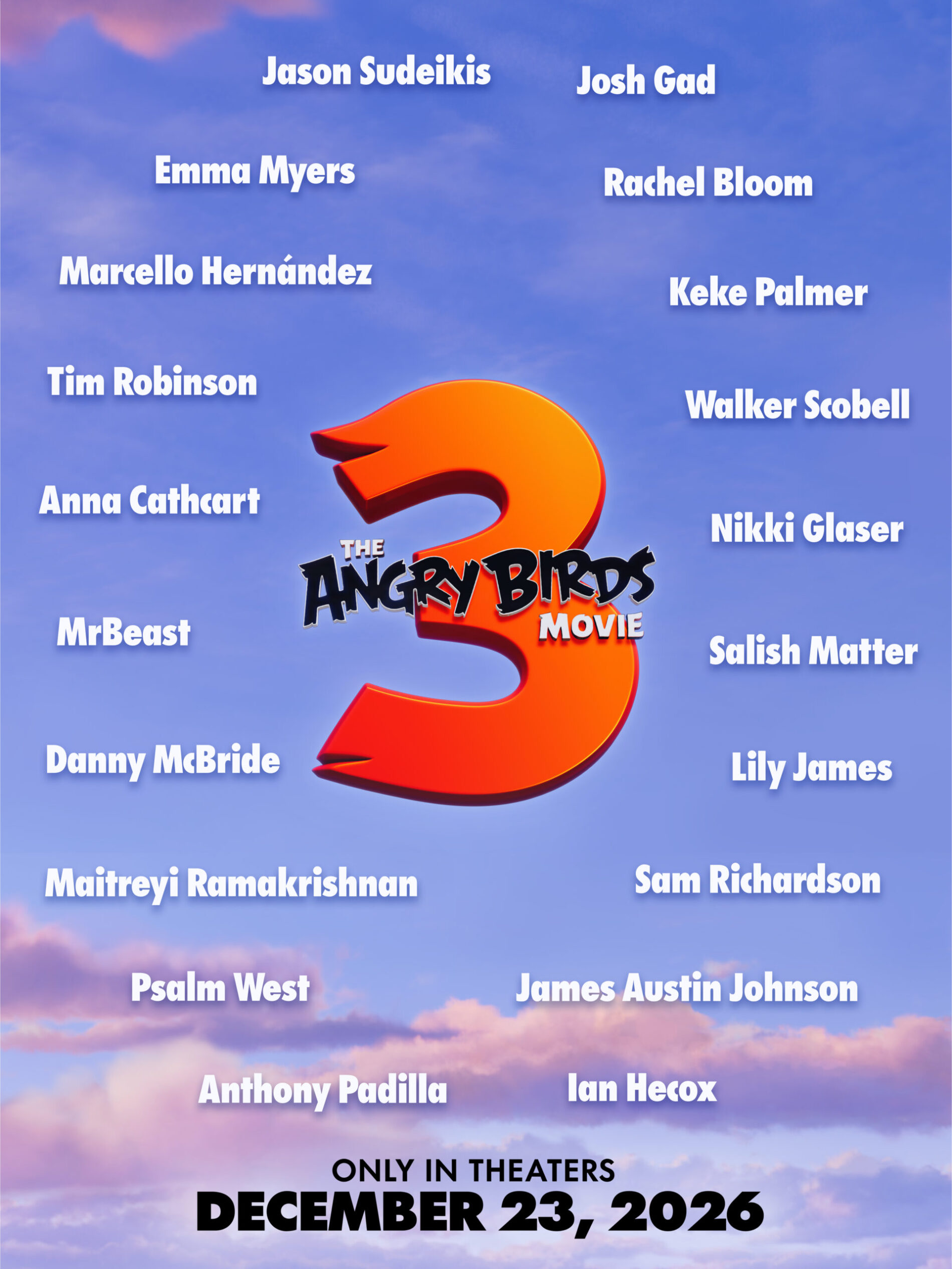 MrBeast and Salish Matter Join the Flock in The Angry Birds Movie 3 ...