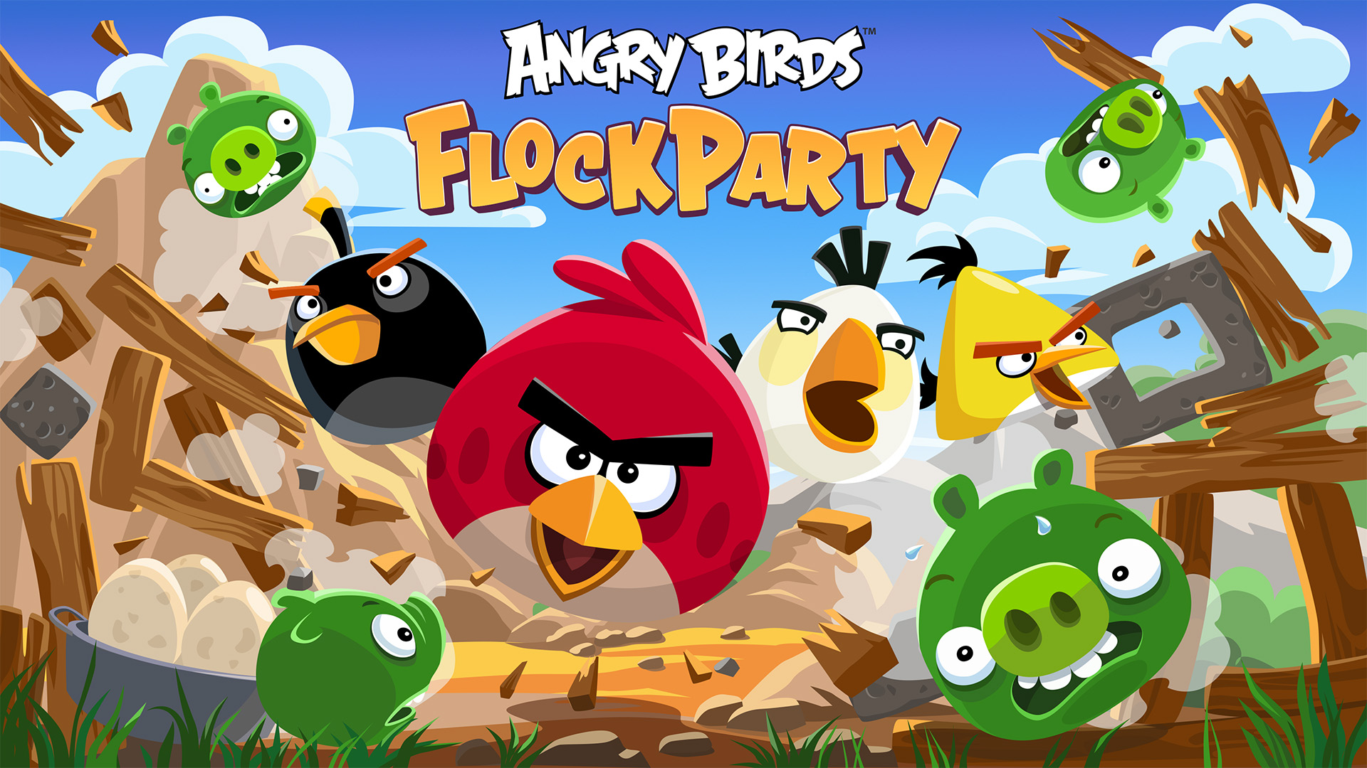 Angry Birds Flock Party: Classic Birds, New Tricks - Rovio
